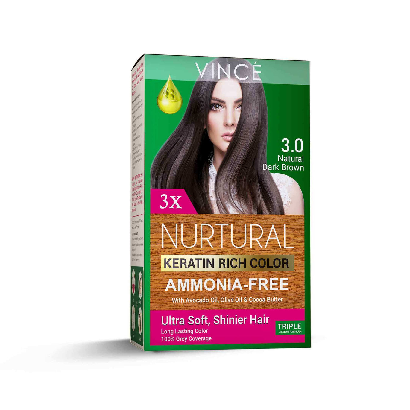 Nurtural Hair Color For Women in Pakistan by VINCE