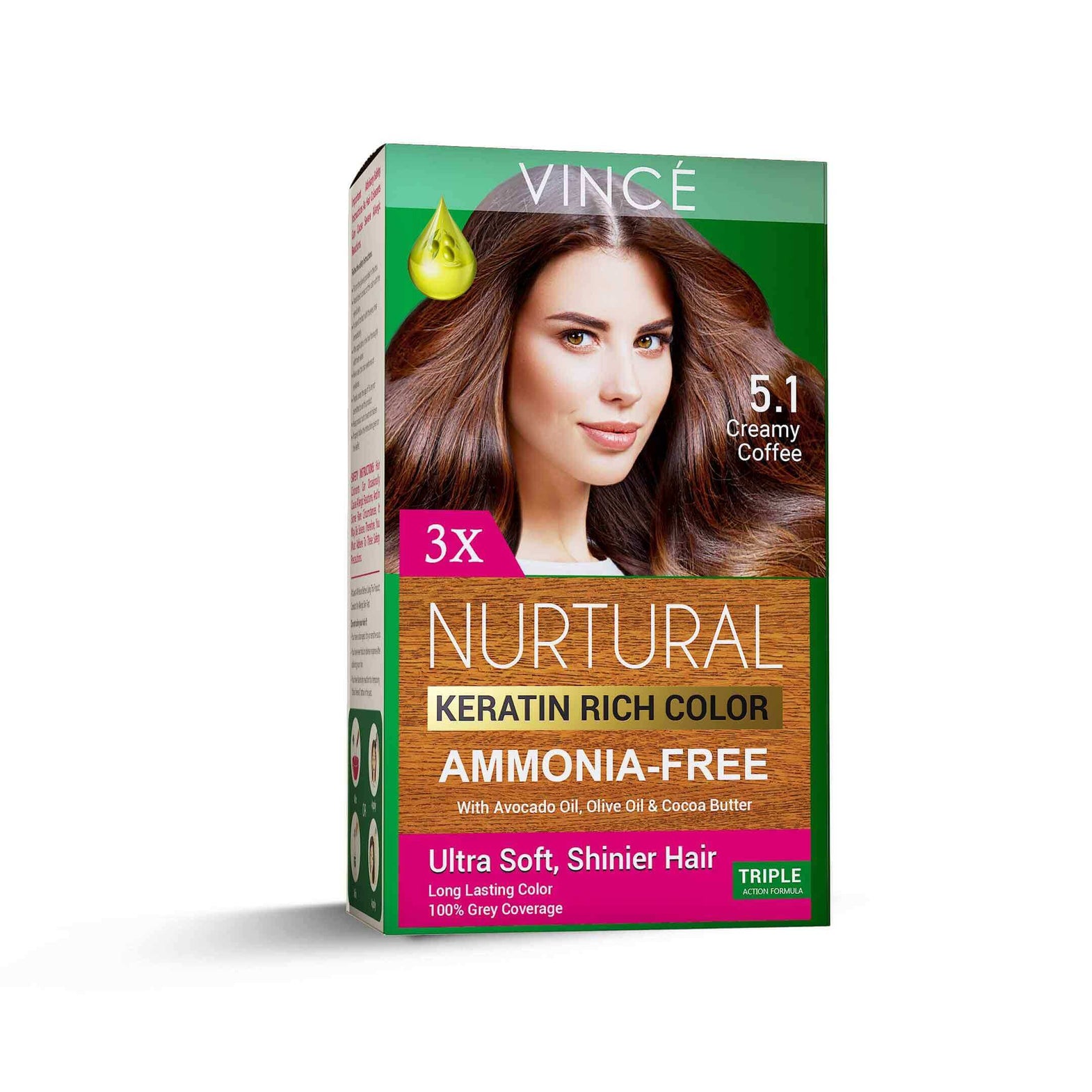 Nurtural Hair Color For Women in Pakistan by VINCE