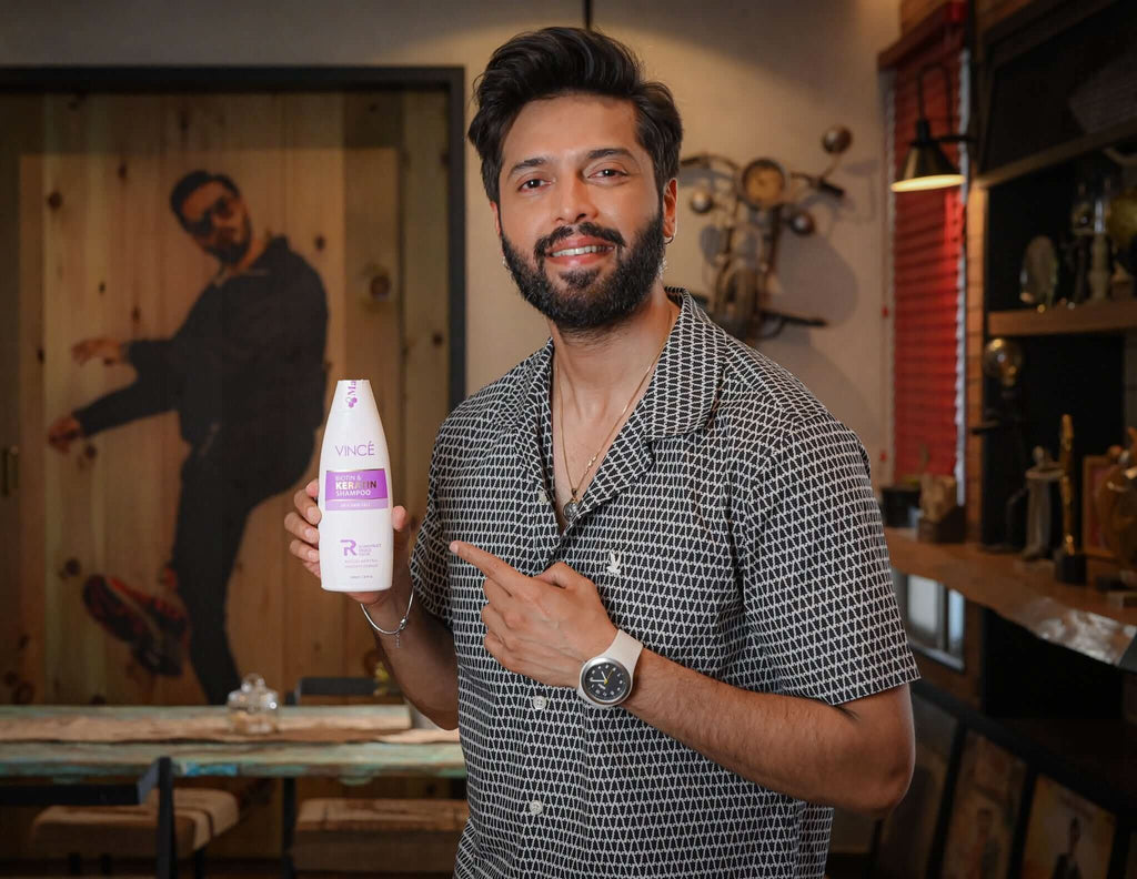Biotin & Keratin Shampoo | Anti Hair-Loss 200ML| Vince Care