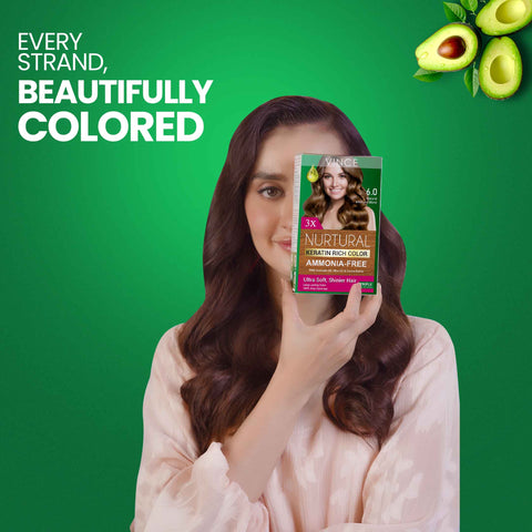 Nurtural Women Hair Color - Natural Medium Blond 6.0 – Vince Care