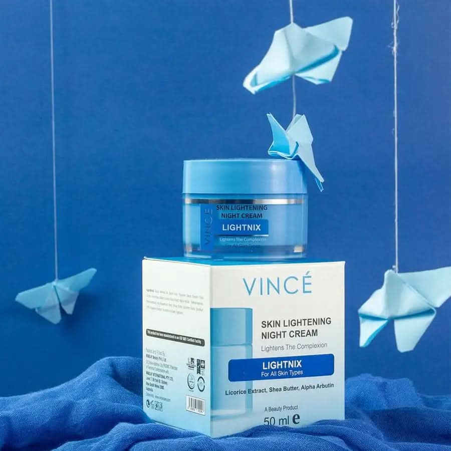 Skin Lightening Night Cream | Whitening Cream | Vince Care