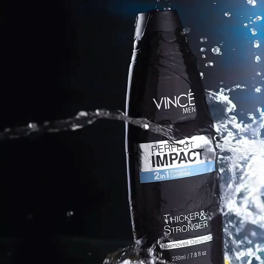 Perfect Impact Men Shampoo | Buy Online Hair Care Shampoo | Vince Care